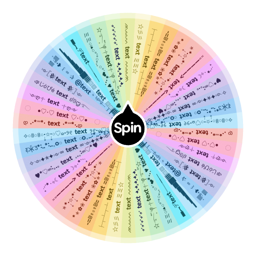 𝗪𝗵𝗶𝗰𝗵 𝘁𝗲𝘅𝘁 𝗯𝗼𝗿𝗱𝗲𝗿 𝗶𝘀 𝘆𝗼𝘂𝗿𝘀?? | Spin The Wheel App