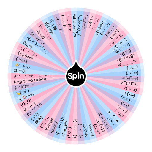 𝗘𝗺𝗼𝘁𝗶𝗰𝗼𝗻𝘀 (☞ ͡° ͜ʖ ͡°)☞ | Spin the Wheel - Random Picker