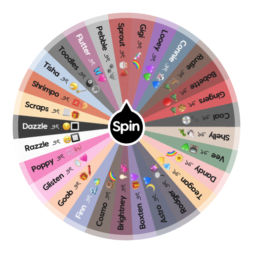 ౨ৎ . Dandy's world ੭୧ . 🌎🌈 | Spin the Wheel - Random Picker