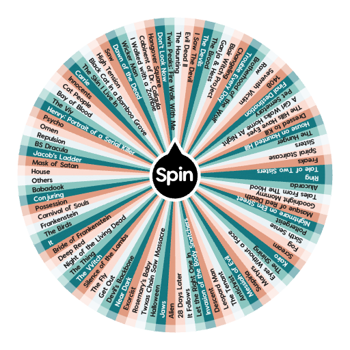 100 Top Horror Movies | Spin the Wheel - Random Picker