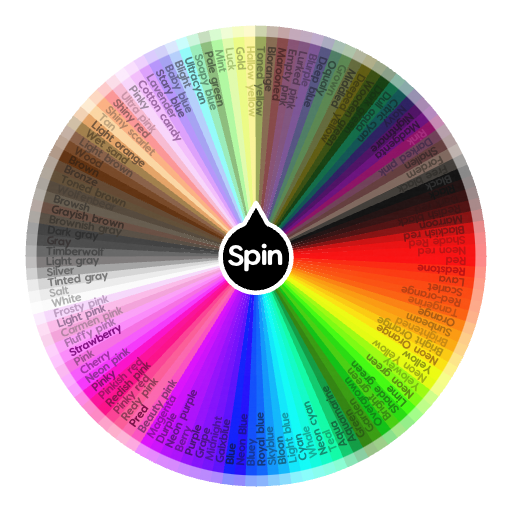 125 Colors | Spin the Wheel - Random Picker