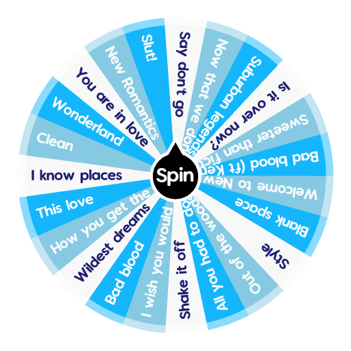 1989 (Taylor’s Version) | Spin the Wheel - Random Picker