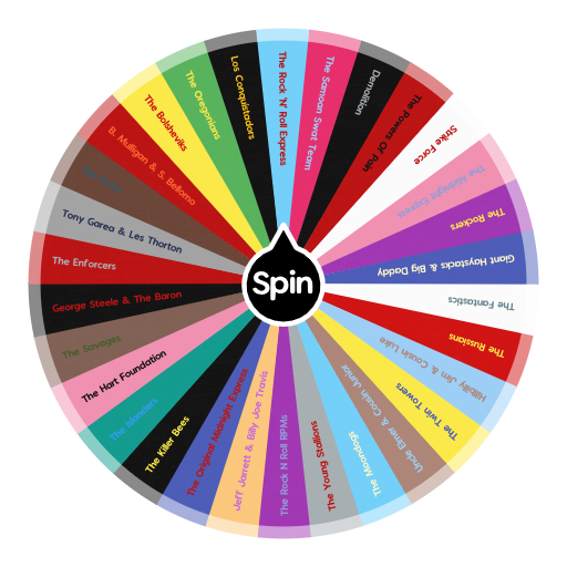 1990 Tag Team royal rumble (RKOS) | Spin the Wheel - Random Picker