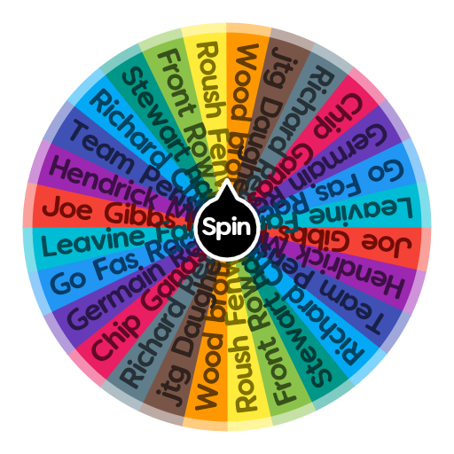 2020 NASCAR teams | Spin the Wheel - Random Picker