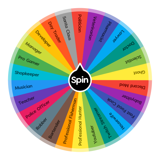 2021 Jobs Be Like, (Find out what your Future Job is) | Spin the Wheel ...