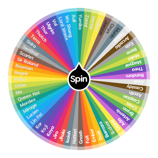 2023 Brawlhalla Legends Wheel | Spin the Wheel - Random Picker