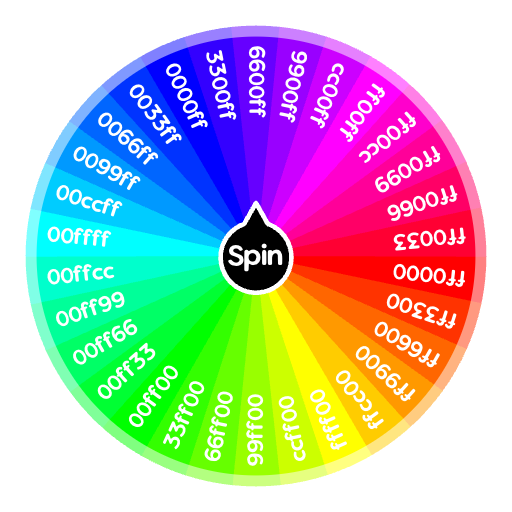 30 rgb color wheel | Spin The Wheel - Random Picker