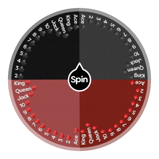 52 Playing Cards Deck | Spin the Wheel - Random Picker