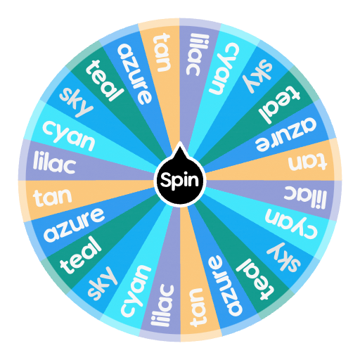 6 colors, 1 winner | Spin the Wheel - Random Picker