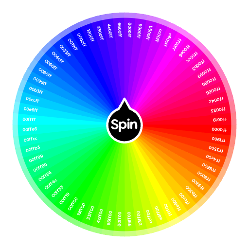 60 rgb color wheel | Spin the Wheel - Random Picker