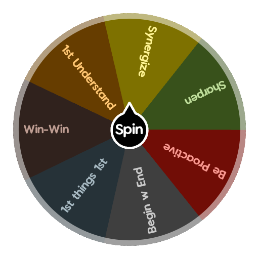 7 Habbits ShS | Spin The Wheel - Random Picker
