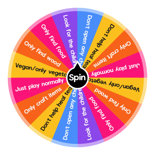 99 nights in the forest twist | Spin the Wheel - Random Picker