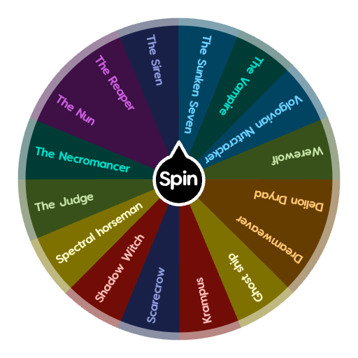 A touch of evil - Villains | Spin the Wheel - Random Picker