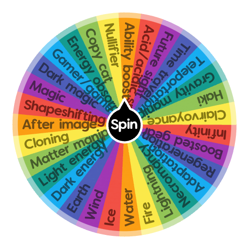 Abilities | Spin the Wheel - Random Picker