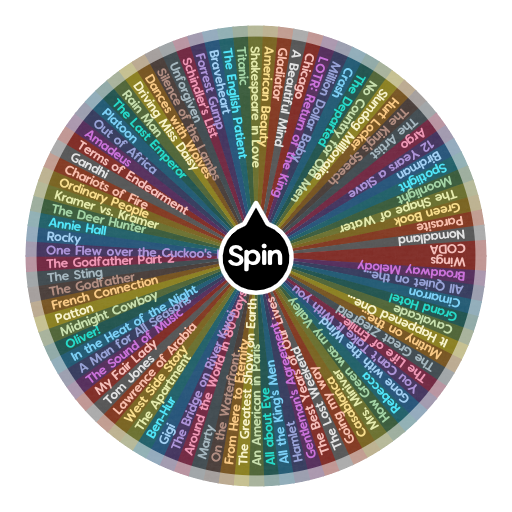 Academy Award Best Pictures | Spin the Wheel - Random Picker
