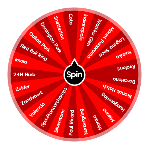 ACC Tracks | Spin the Wheel - Random Picker