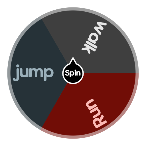 Actions we use every day | Spin the Wheel - Random Picker