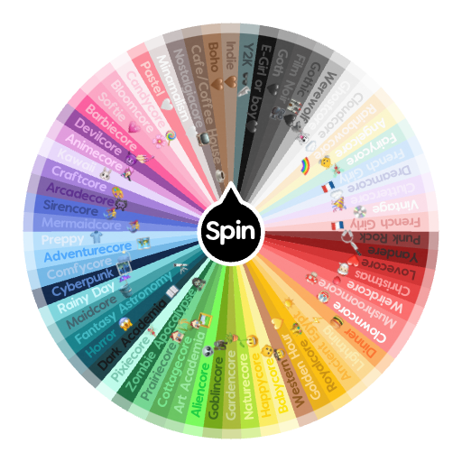 Aesthetics | Spin the Wheel - Random Picker