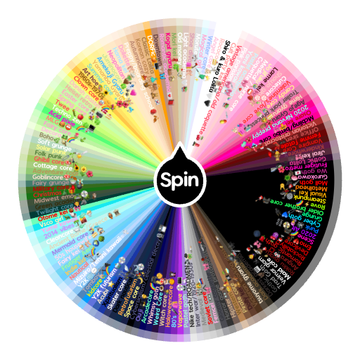 Aesthetics & fashion styles REREVAMPED | Spin the Wheel - Random Picker