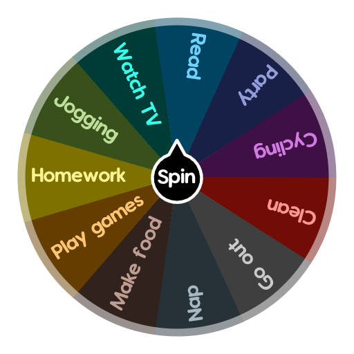 Afternoon activity (example) | Spin the Wheel - Random Picker