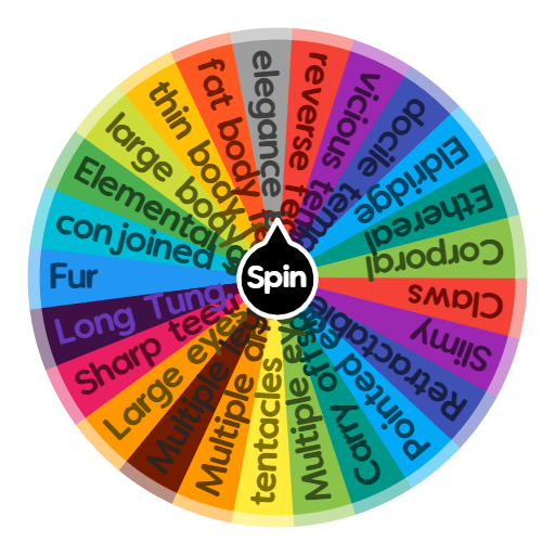 Alien features | Spin The Wheel App