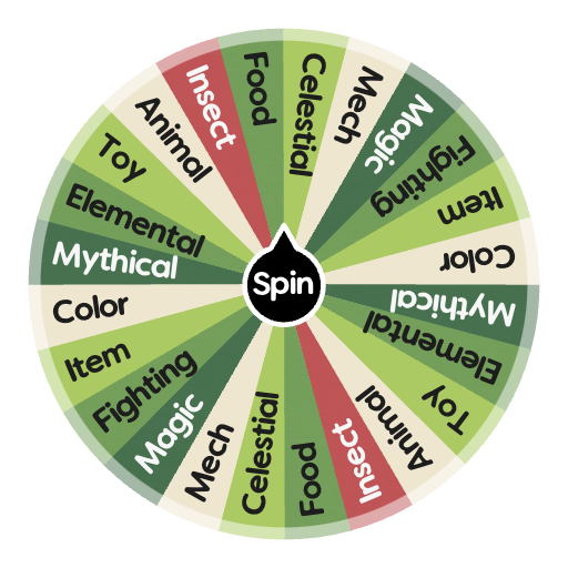 Alienal type | Spin the Wheel - Random Picker