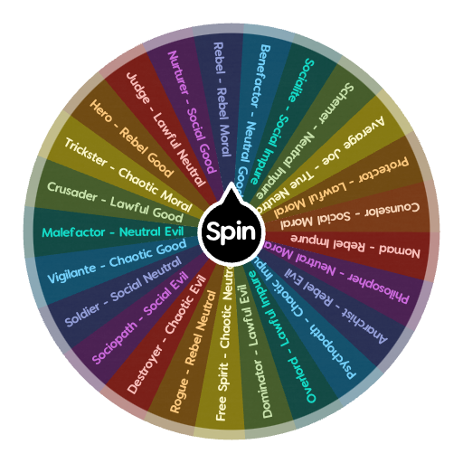 Alignment 5x5 | Spin the Wheel - Random Picker