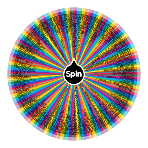 All Country In The World | Spin the Wheel - Random Picker