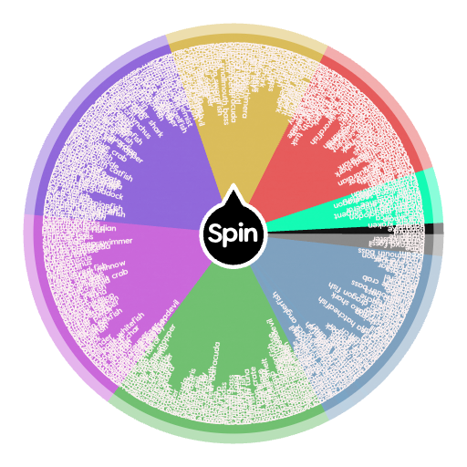 All fish in fisch 1st sea | Spin the Wheel - Random Picker
