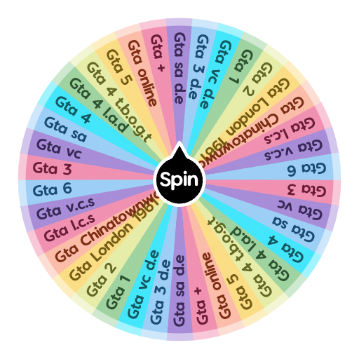 All gta games ever | Spin the Wheel - Random Picker