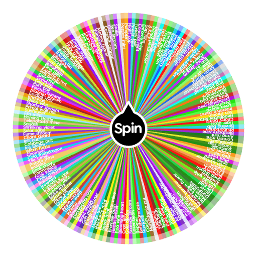 All plants 2023 Aug 15 | Spin The Wheel - Random Picker
