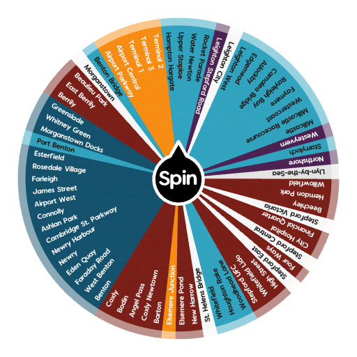All SCR Stations | Spin the Wheel - Random Picker