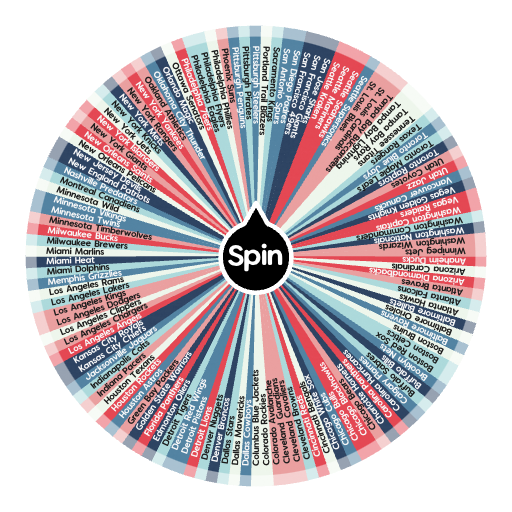 ALL Stars Wheel (NFL x MLB x NBA x NHL) | Spin the Wheel - Random Picker