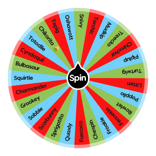 All starters Gen 1-9 | Spin the Wheel - Random Picker