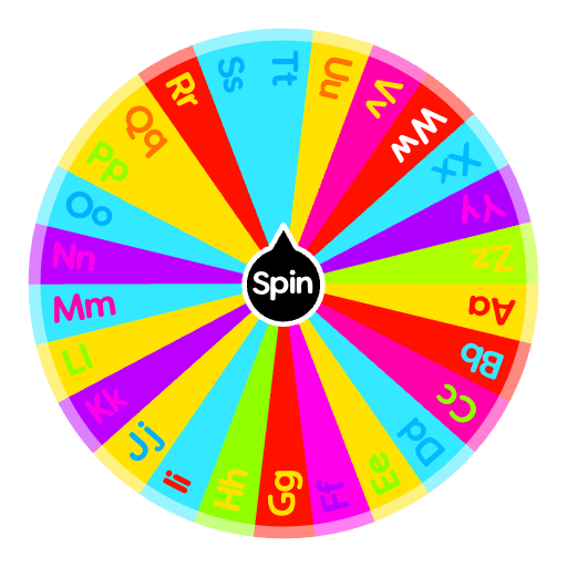 Alphabet 2 | Spin The Wheel - Random Picker