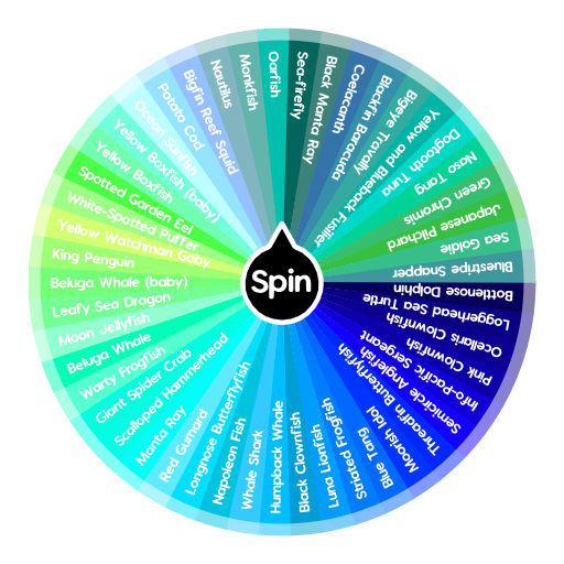 Amazing Fish in the World | Spin the Wheel - Random Picker