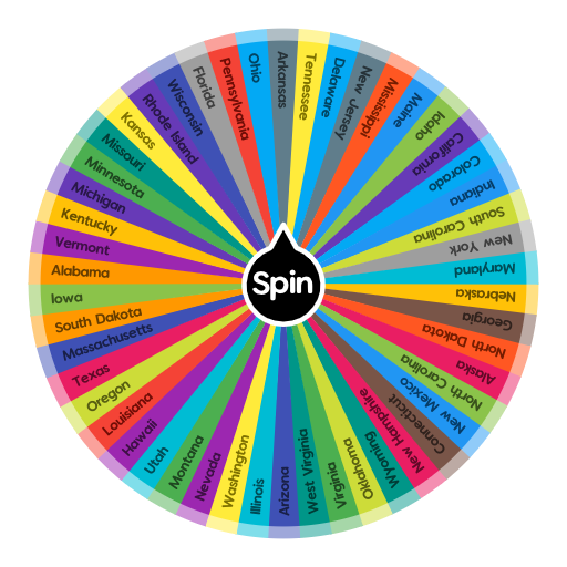 America States | Spin the Wheel - Random Picker