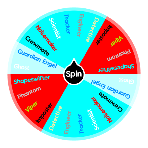 Among Us Roles | Spin The Wheel - Random Picker