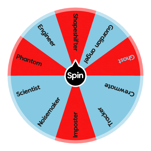 Among us roles only | Spin the Wheel - Random Picker