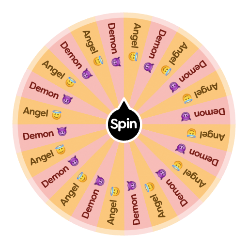 Angels 😇 vs. Demons 😈 | Spin the Wheel - Random Picker
