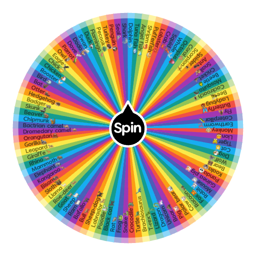 Animal | Spin The Wheel App