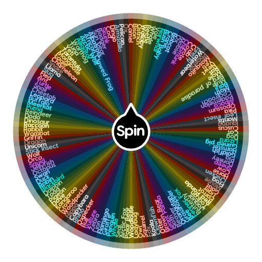 Animal Wheel Includes A TON Of Animals Spin The Wheel App