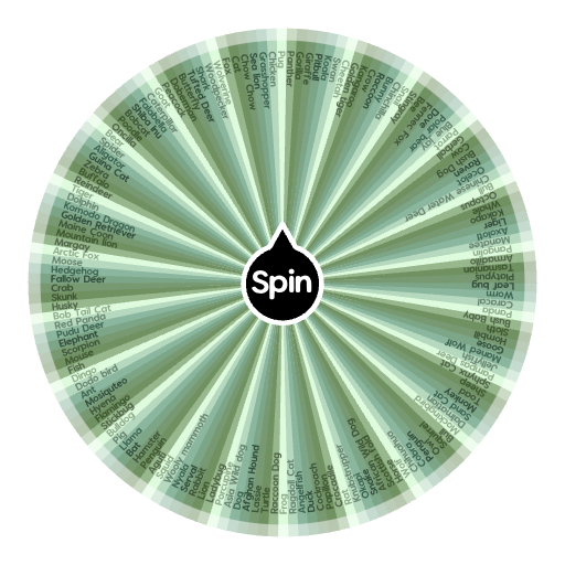Animals + (Species And Breeds) | Spin the Wheel - Random Picker