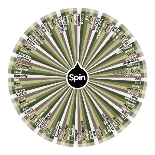 Animals | Spin the Wheel - Random Picker