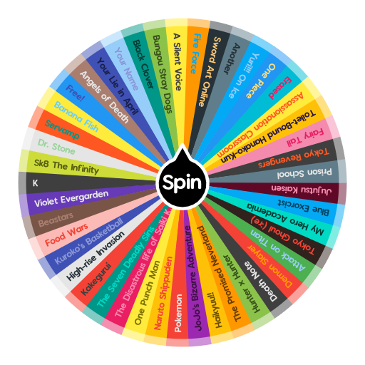 Anime | Spin the Wheel - Random Picker