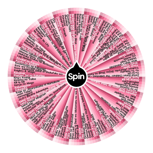 Anime | Spin the Wheel - Random Picker