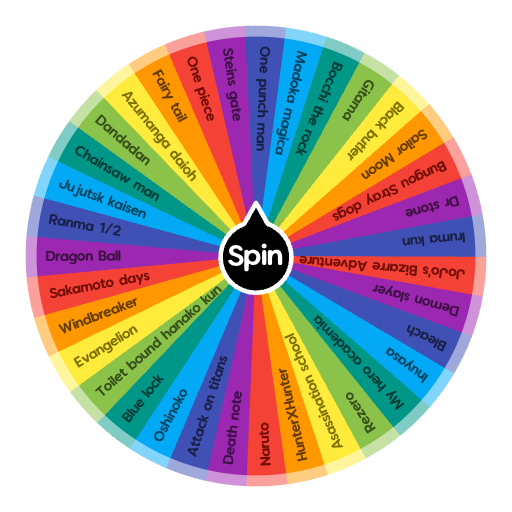 Anime | Spin The Wheel - Random Picker