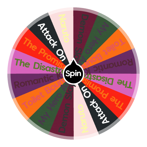 Anime to watch | Spin the Wheel - Random Picker