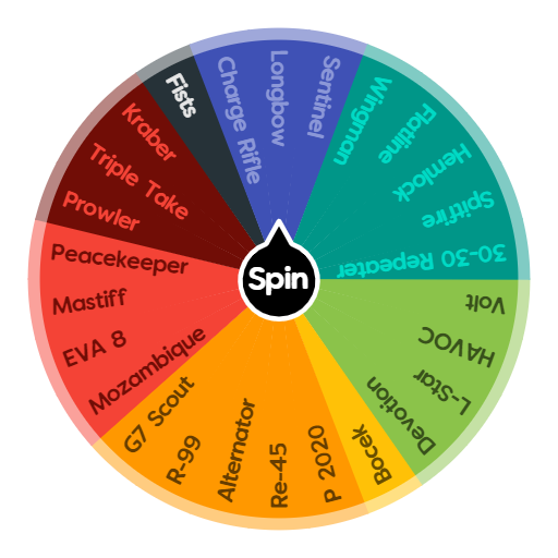 Apex Legends Weapon Wheel | Spin the Wheel - Random Picker