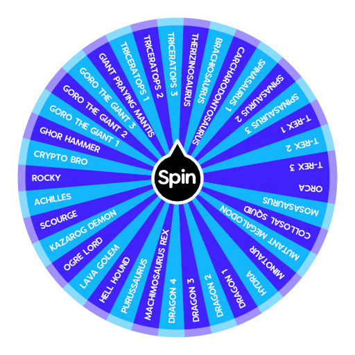 ARBS BIG UNITS | Spin the Wheel - Random Picker